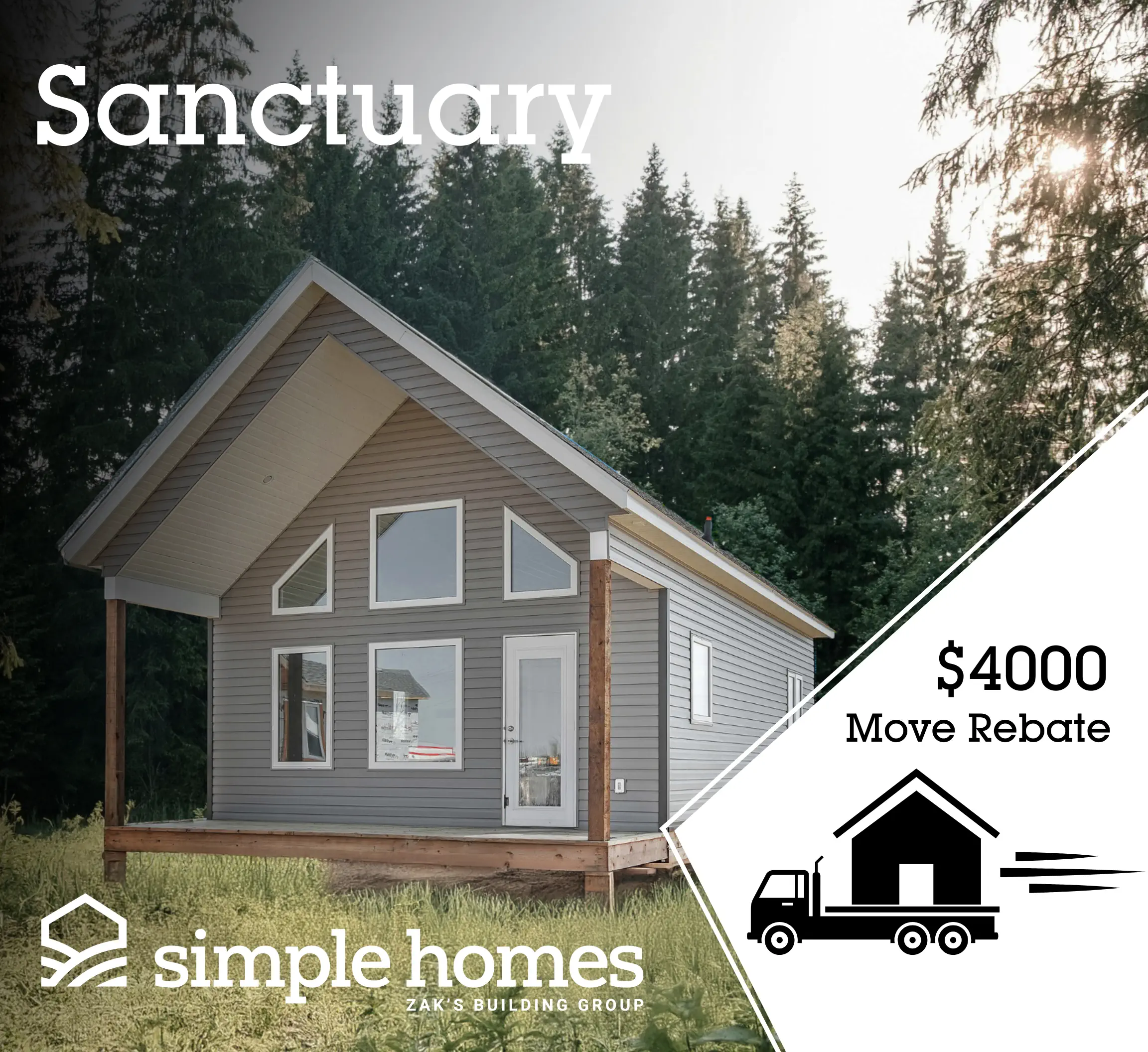 SANCTUARY SIMPLE HOME 2024 - SOLD - Zak's Building