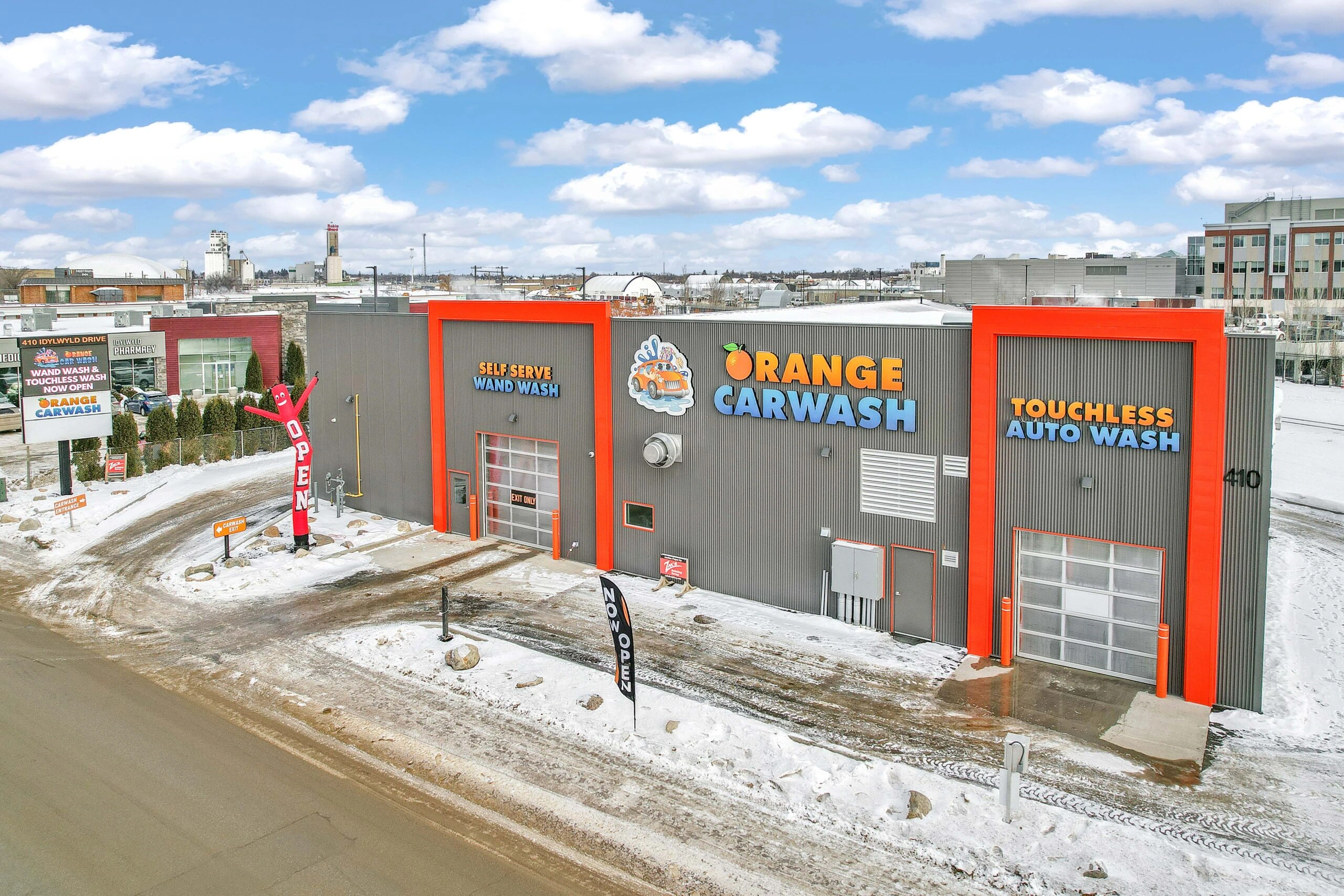 Orange Car Wash - Zak's Building